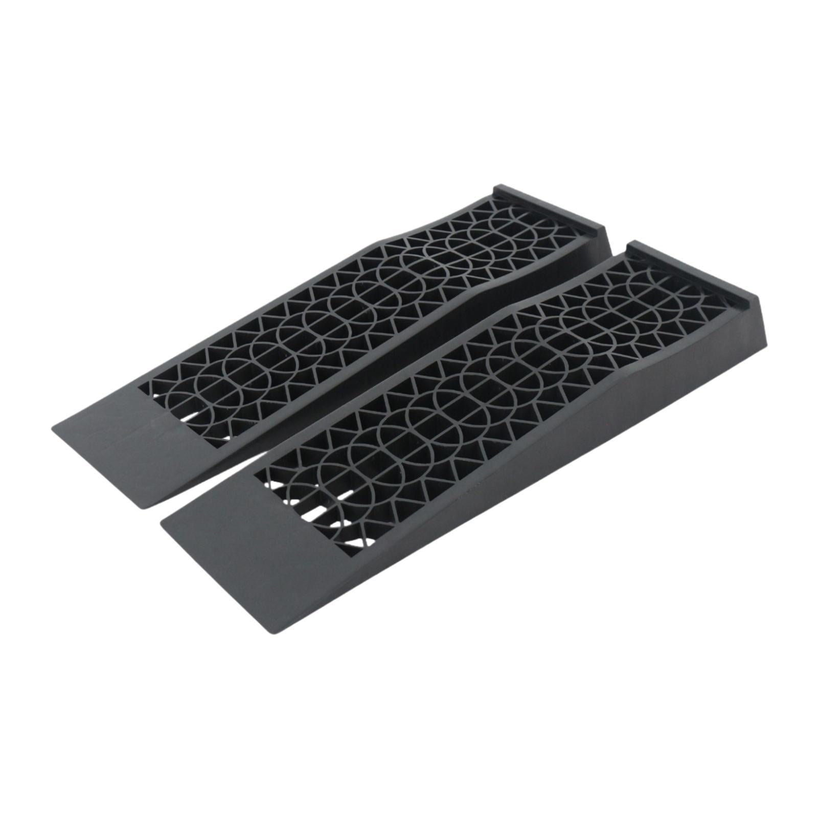 Tnarru 2Pcs Car Ramps Oil Changes Maintenance Anti Slip for Jack ...