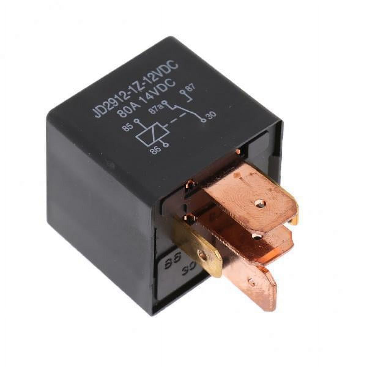 yotijar 2x12V Relay 5 PIN Car Truck Automotive 80 AMP SPDT Change Over ...