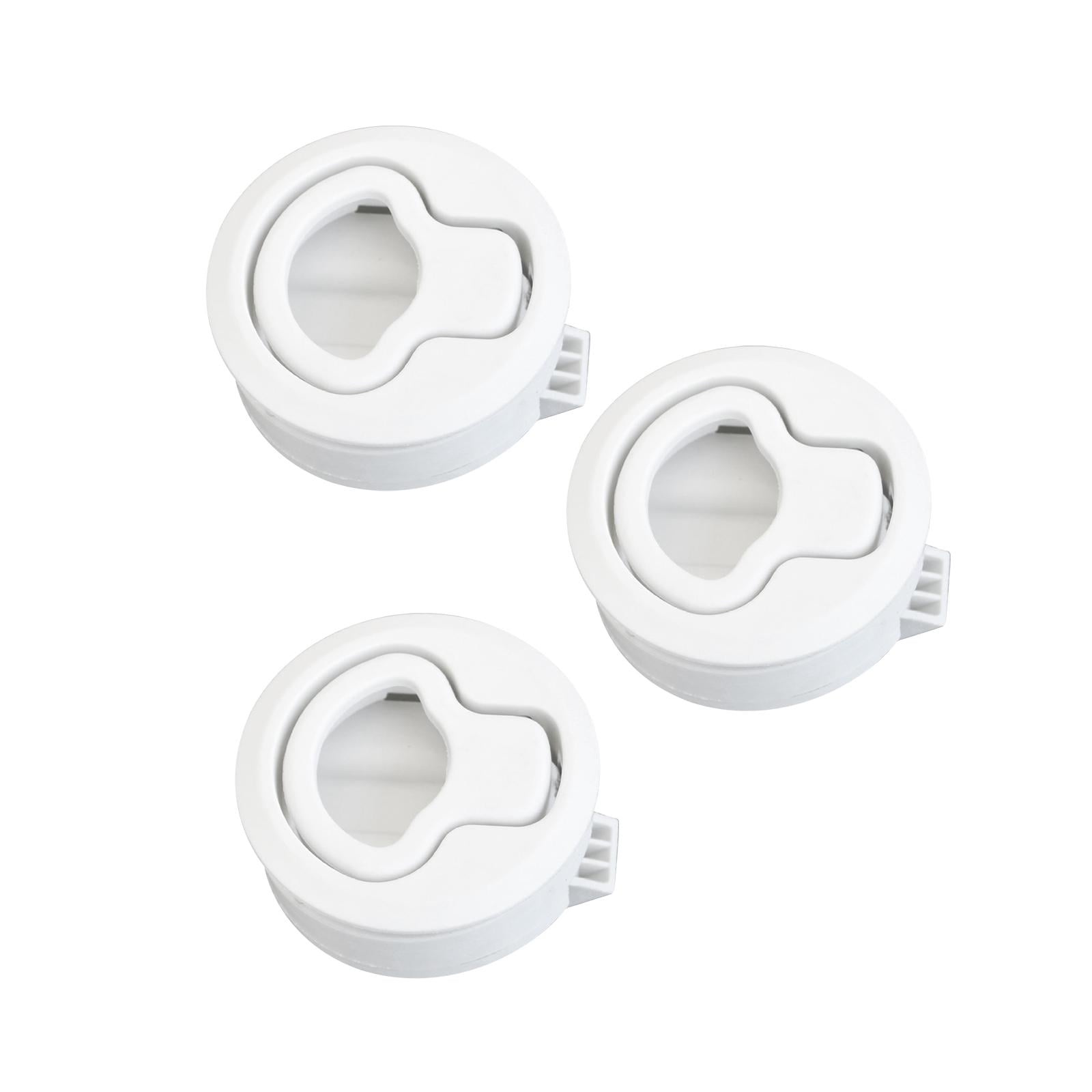 Tnarru 3 Pieces Flush Locker Pull Latch Boat Deck Latch for Trailer RV ...