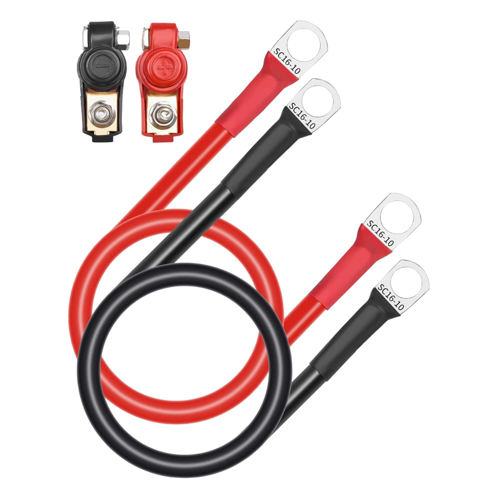 Tnarru 5 AWG Battery Cables Generic Terminal Connection Battery Power ...