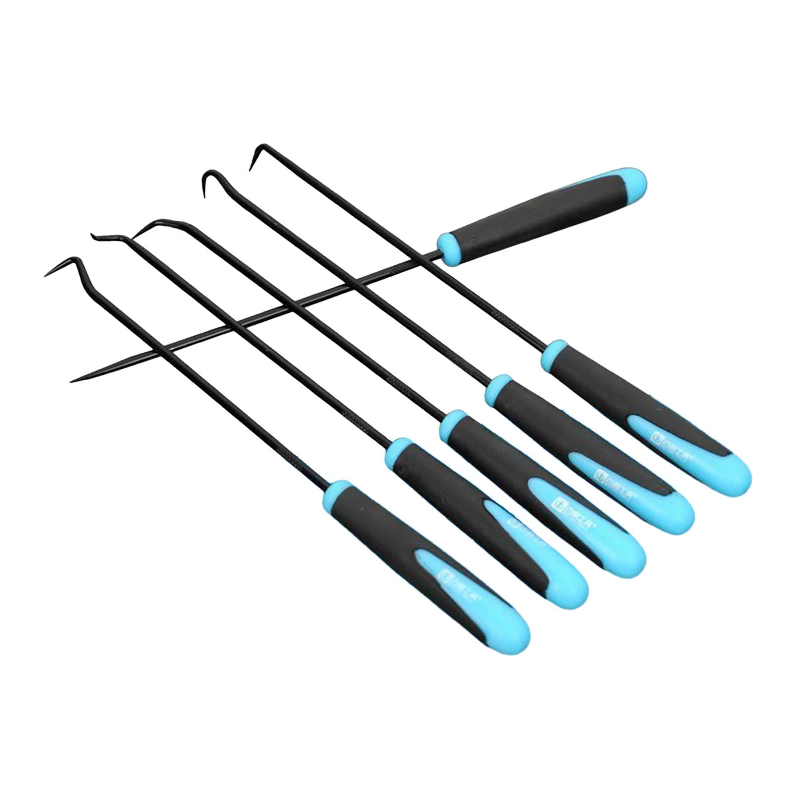 Tnarru 6 Pieces Oil Seal Hook Oil Seal Puller Tool 240mm Removal Puller ...