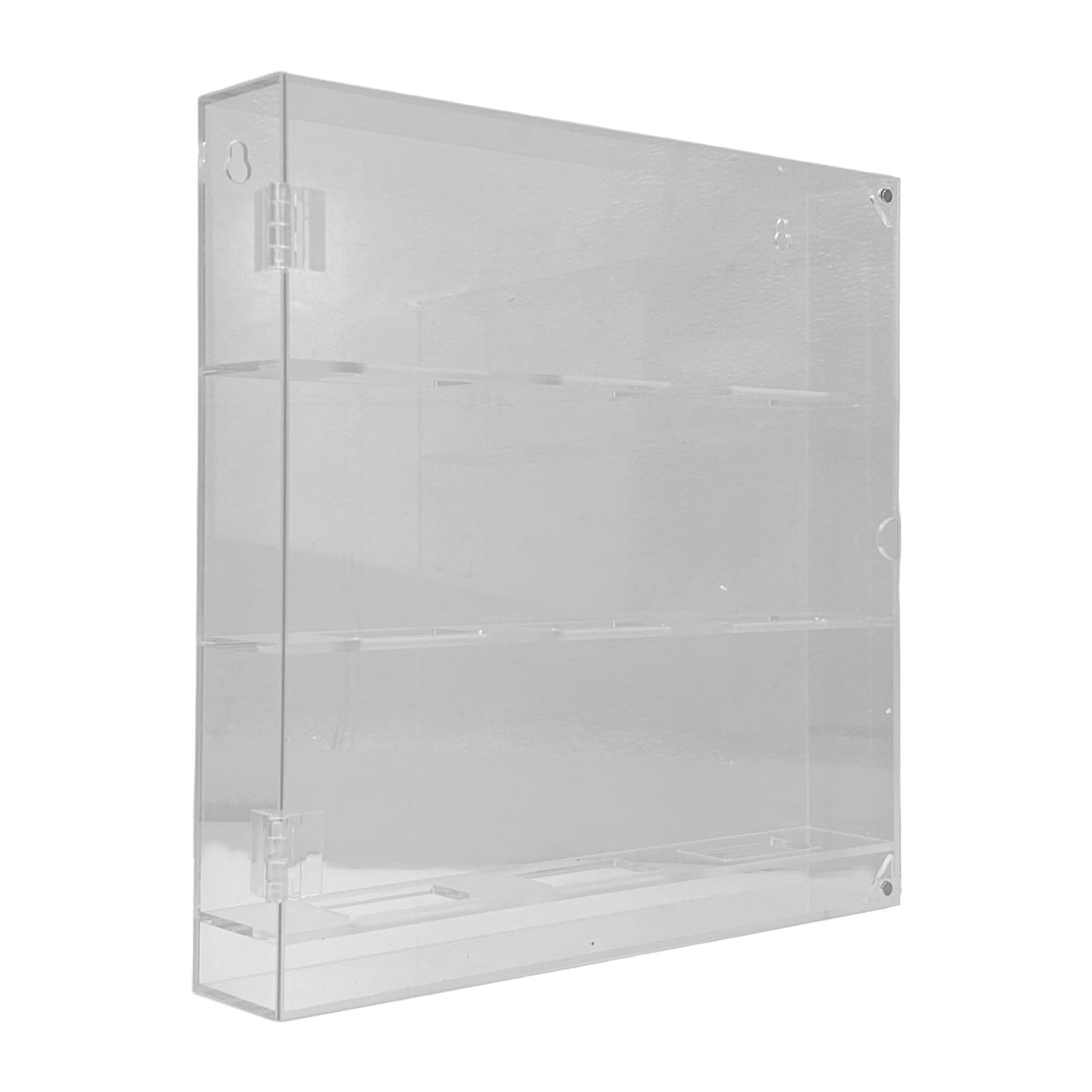 Tnarru Acrylic Hockey Puck Display Case Storage Box Clear Shop Window ...