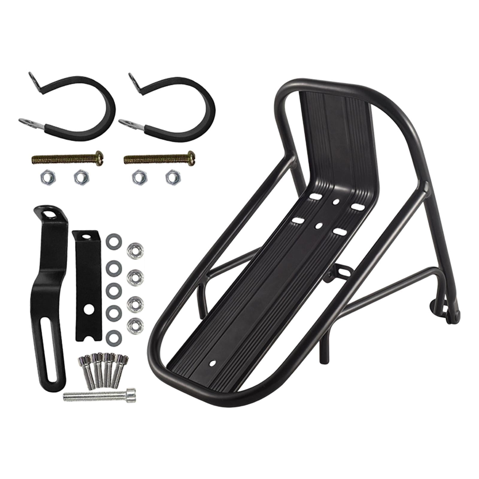 Tnarru Bicycle Front Rack, Bicycle Cargo Carrier for Fork Mounting ...