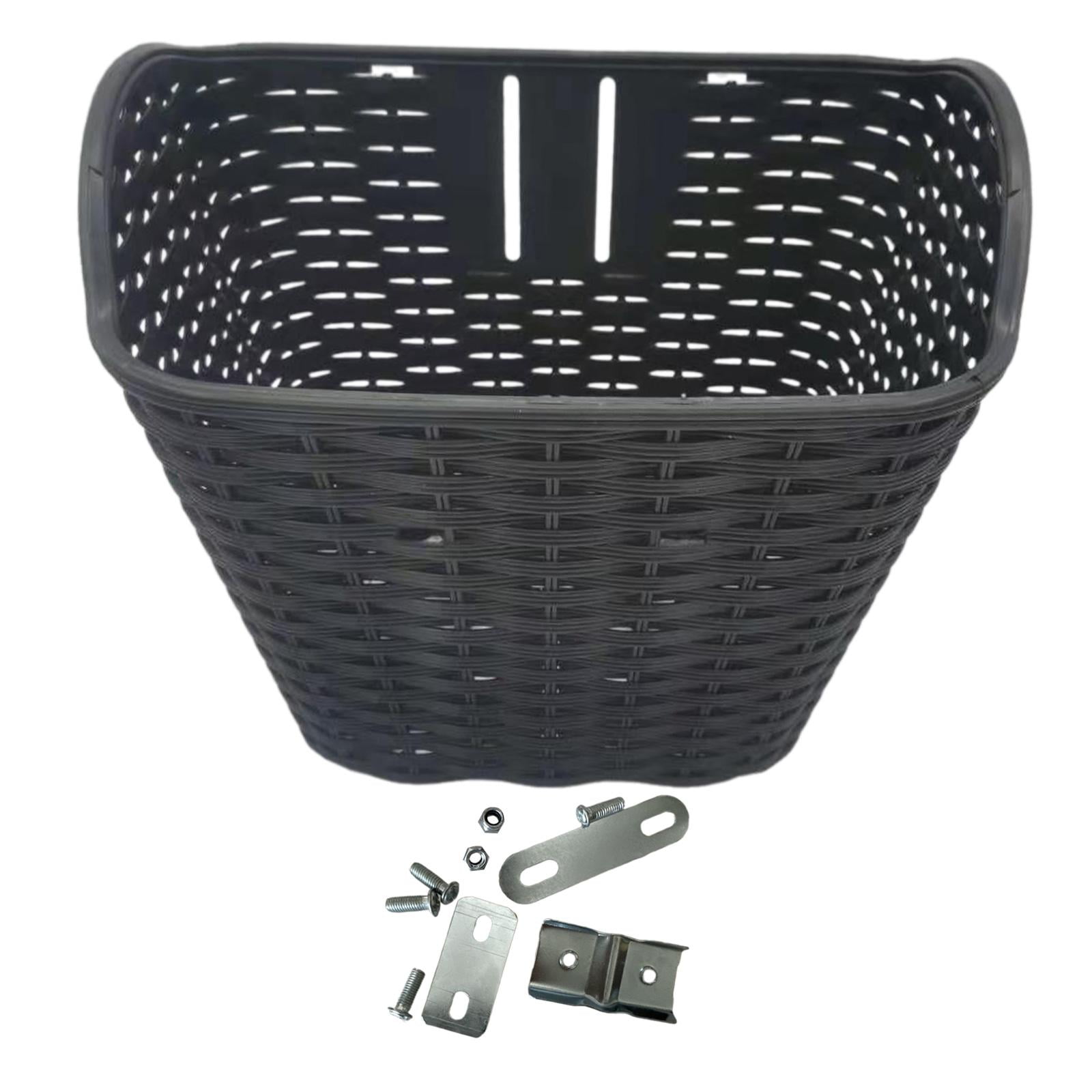 Tnarru Bike Basket Vintage Design Removable Front Basket for Kids and ...