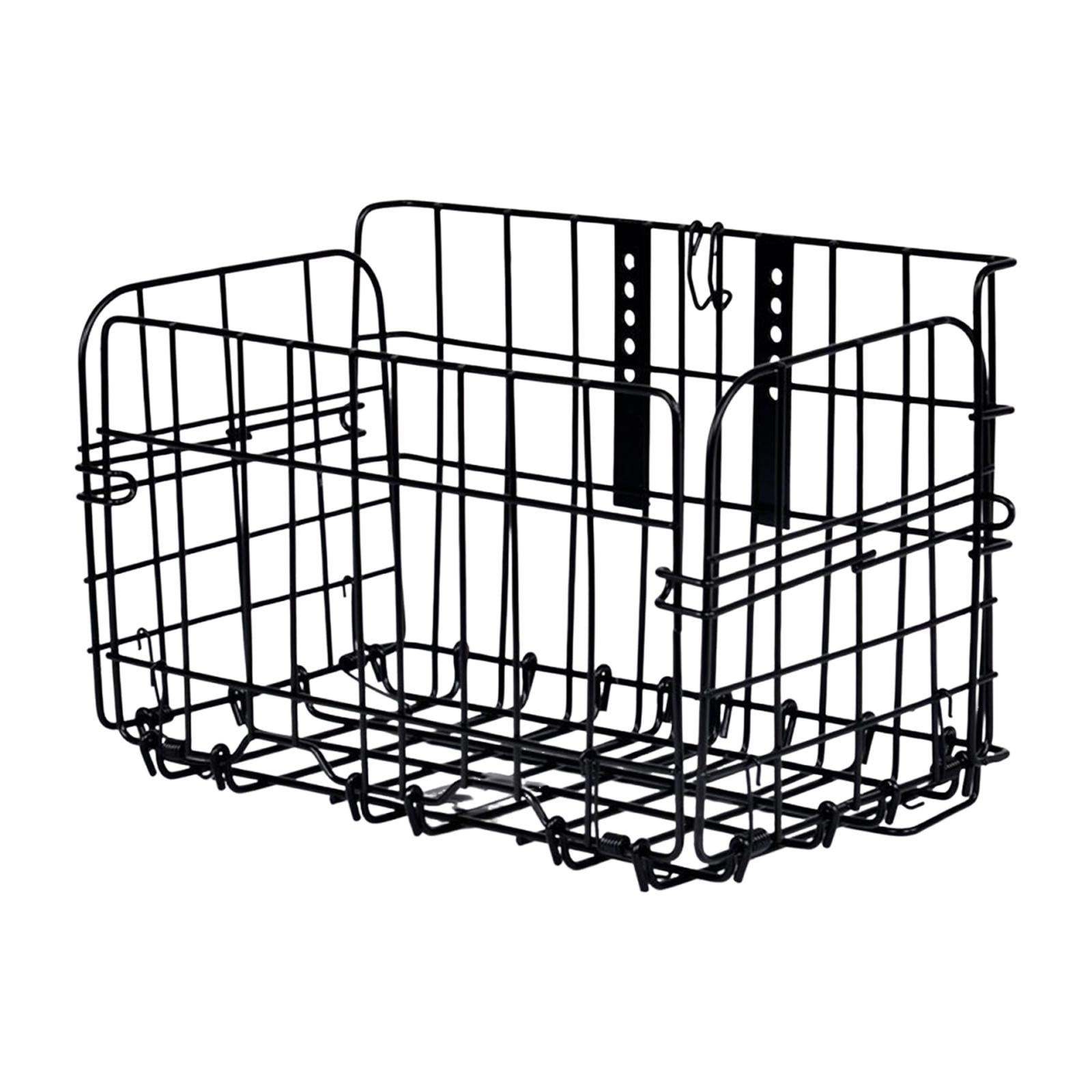 Tnarru Bike Handlebar Folding Wire Basket for Cat Carrier Easily ...