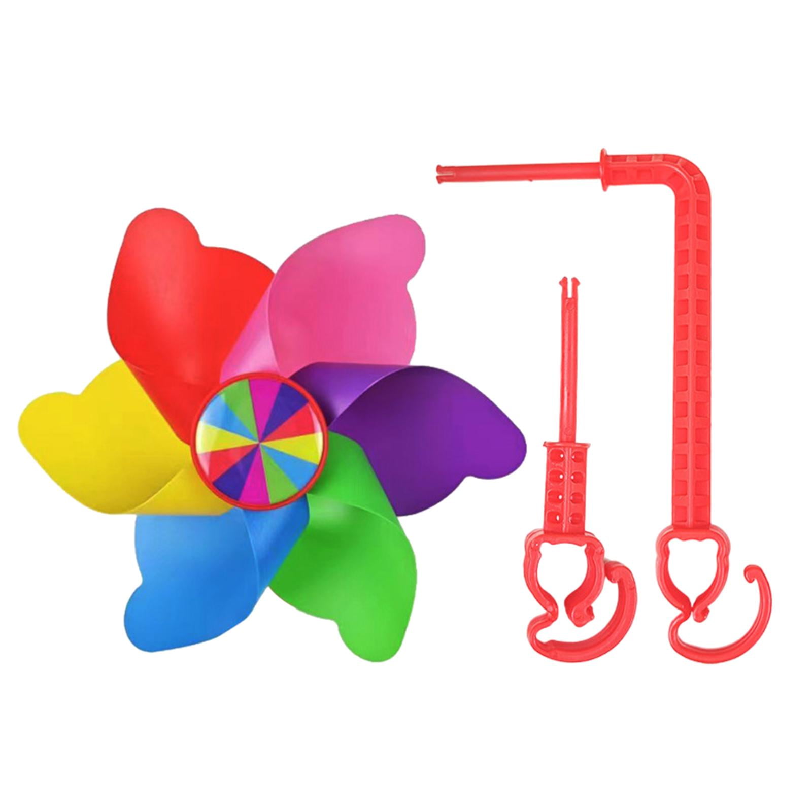 Tnarru Bike Handlebar Pinwheel for Kids Colorful for Pushchair Scooter ...