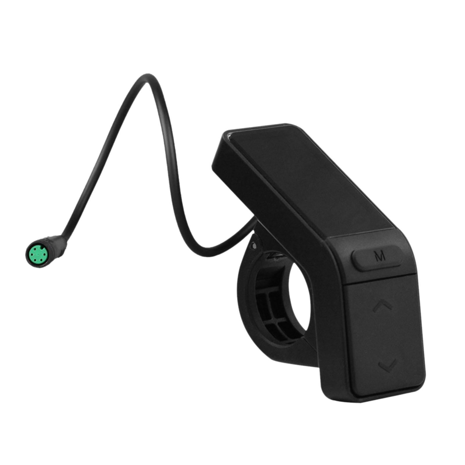 Tnarru Electric Bike Display Electric Bike Multifunction Waterproof for Mid Motor Mini Display ...