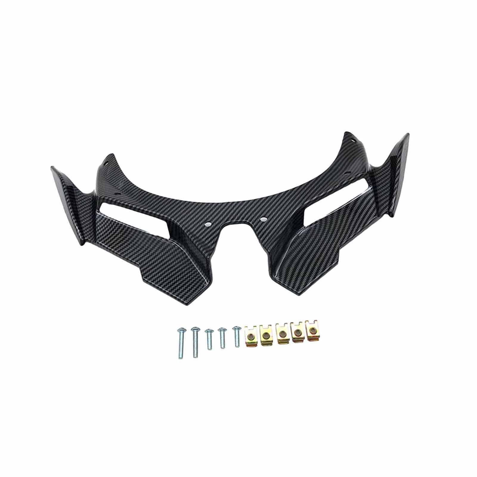 Tnarru Front Fairing Aerodynamic Winglet Cover, Motorcycle Front ...