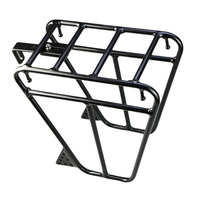 Tnarru Front Fork Rack, Bike Front Carrier Rack Trunk Holder Luggage ...