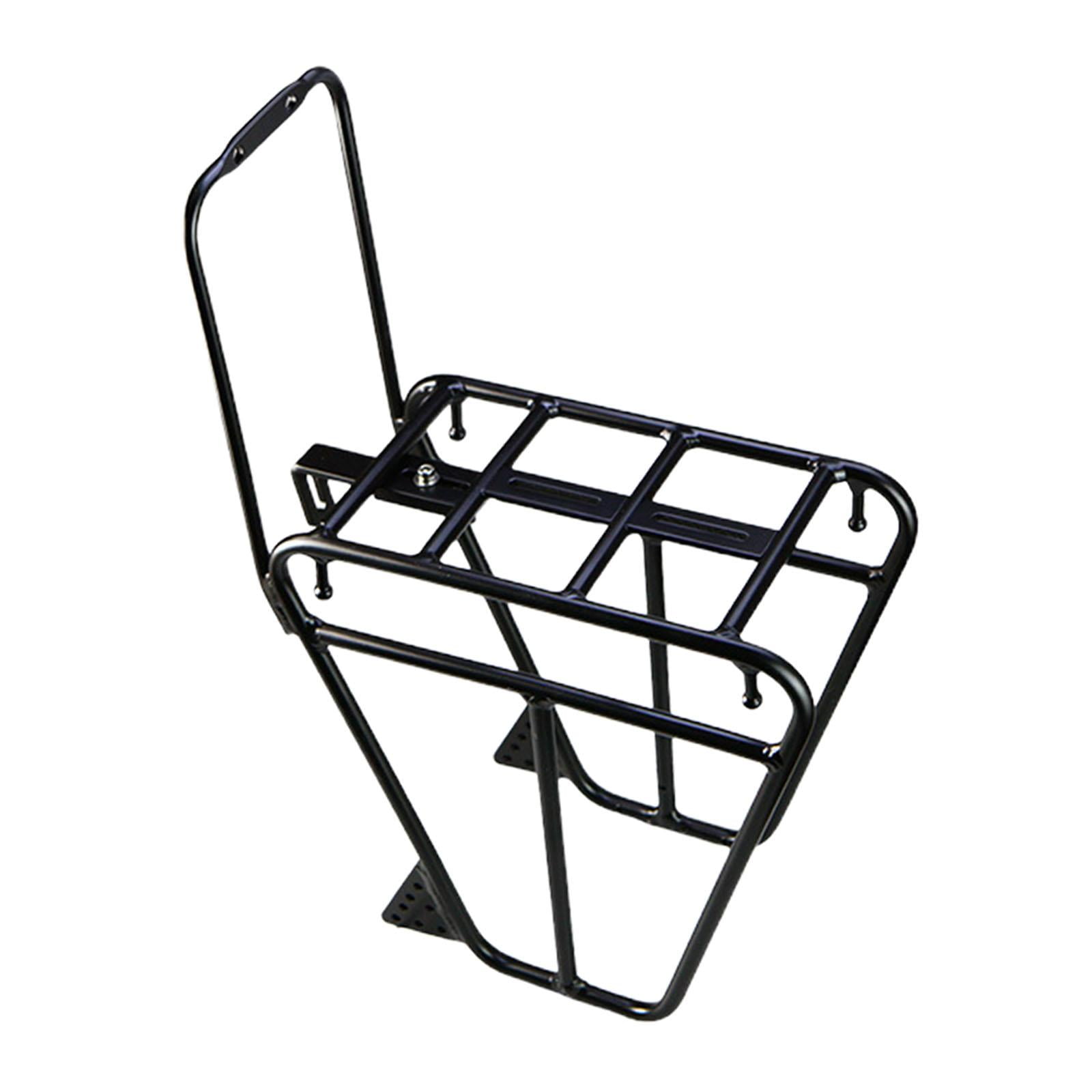 Tnarru Front Fork Rack, Bike Front Carrier Rack Trunk Holder Luggage ...
