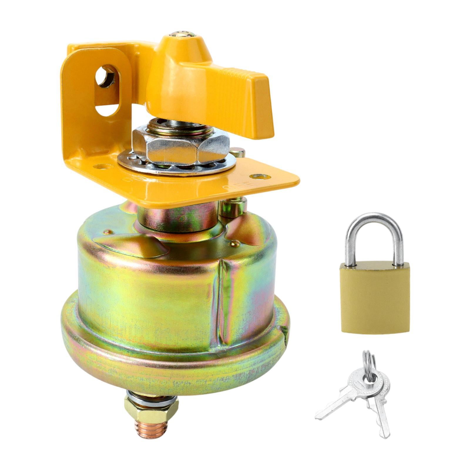 Tnarru Generic Battery Disconnect Switch 300A High Current, Battery ...