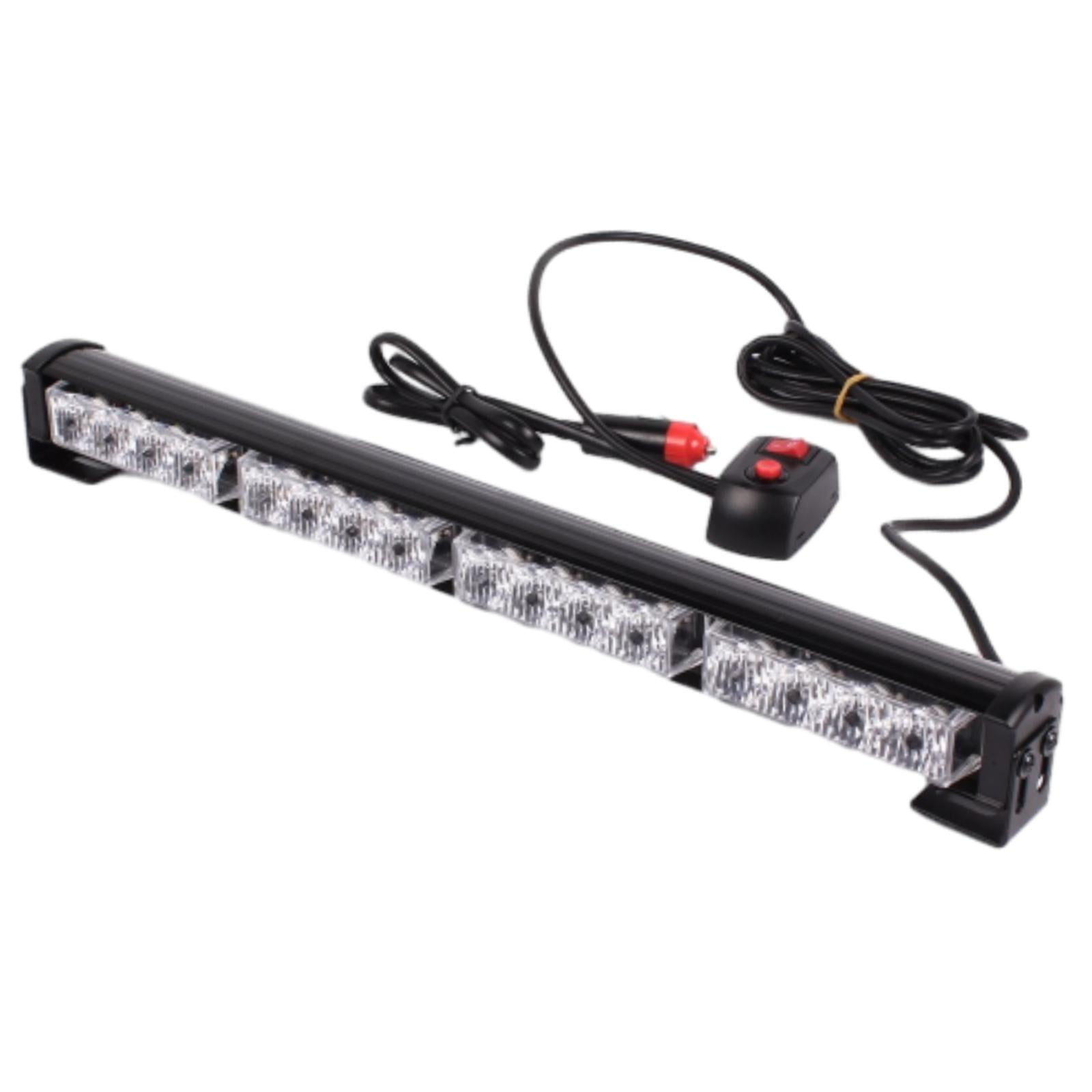 Tnarru Generic Roof Strobe Light Bar Emergency Light Hazard Warning ...