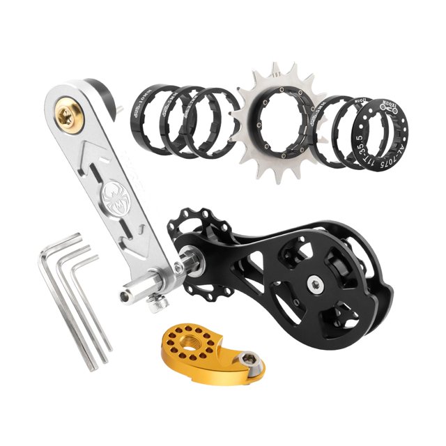 Tnarru Mountain Bike Single Speed Conversion Kit Bike Cassette Spacer ...