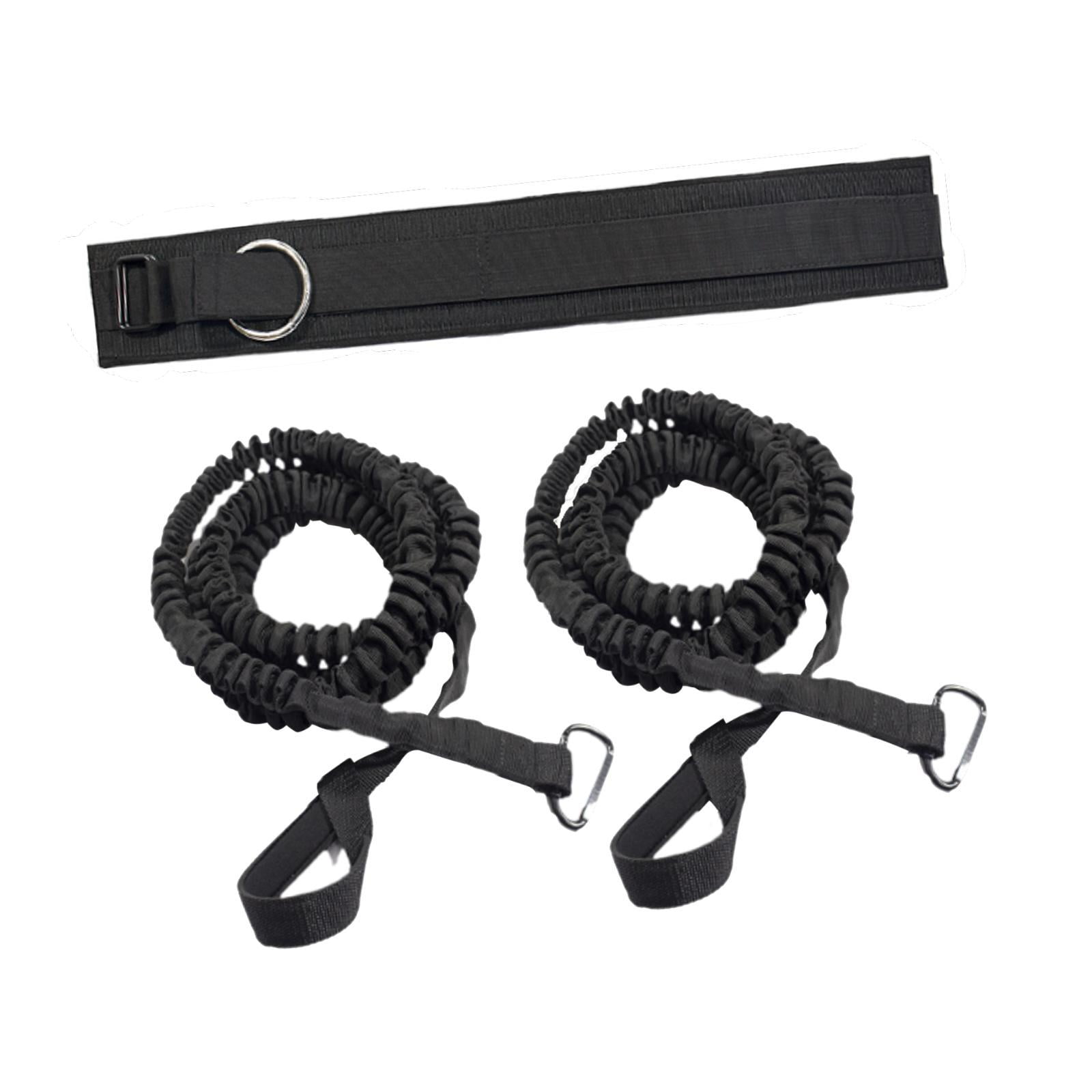 Tnarru Resistance Training Rope Bungee Band with Belt Running Training ...