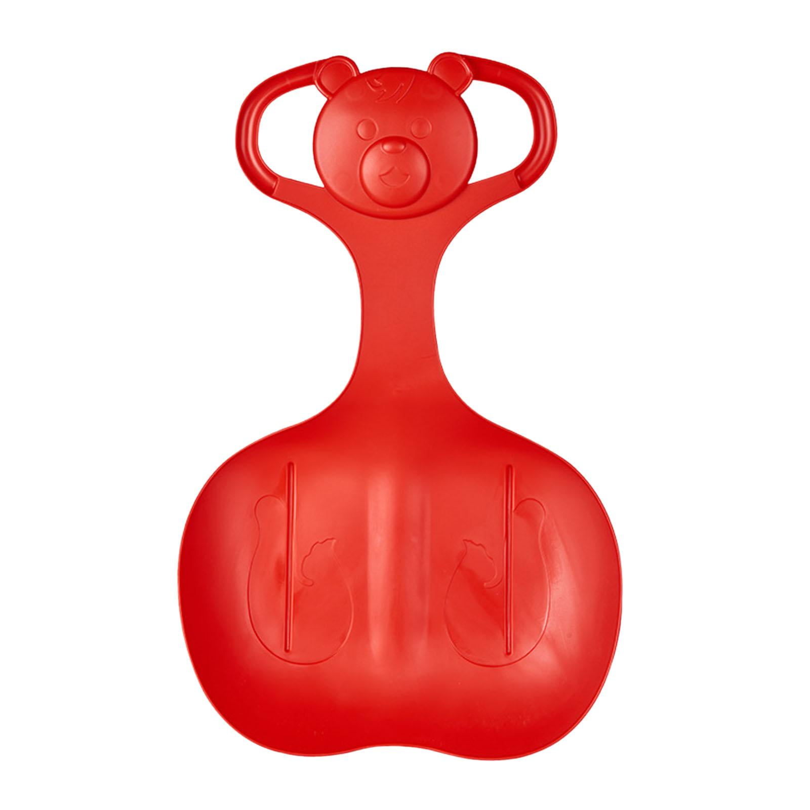 Tnarru Snow Sled, Luge Toboggan with Handle, Large Heavy Duty, Sand ...