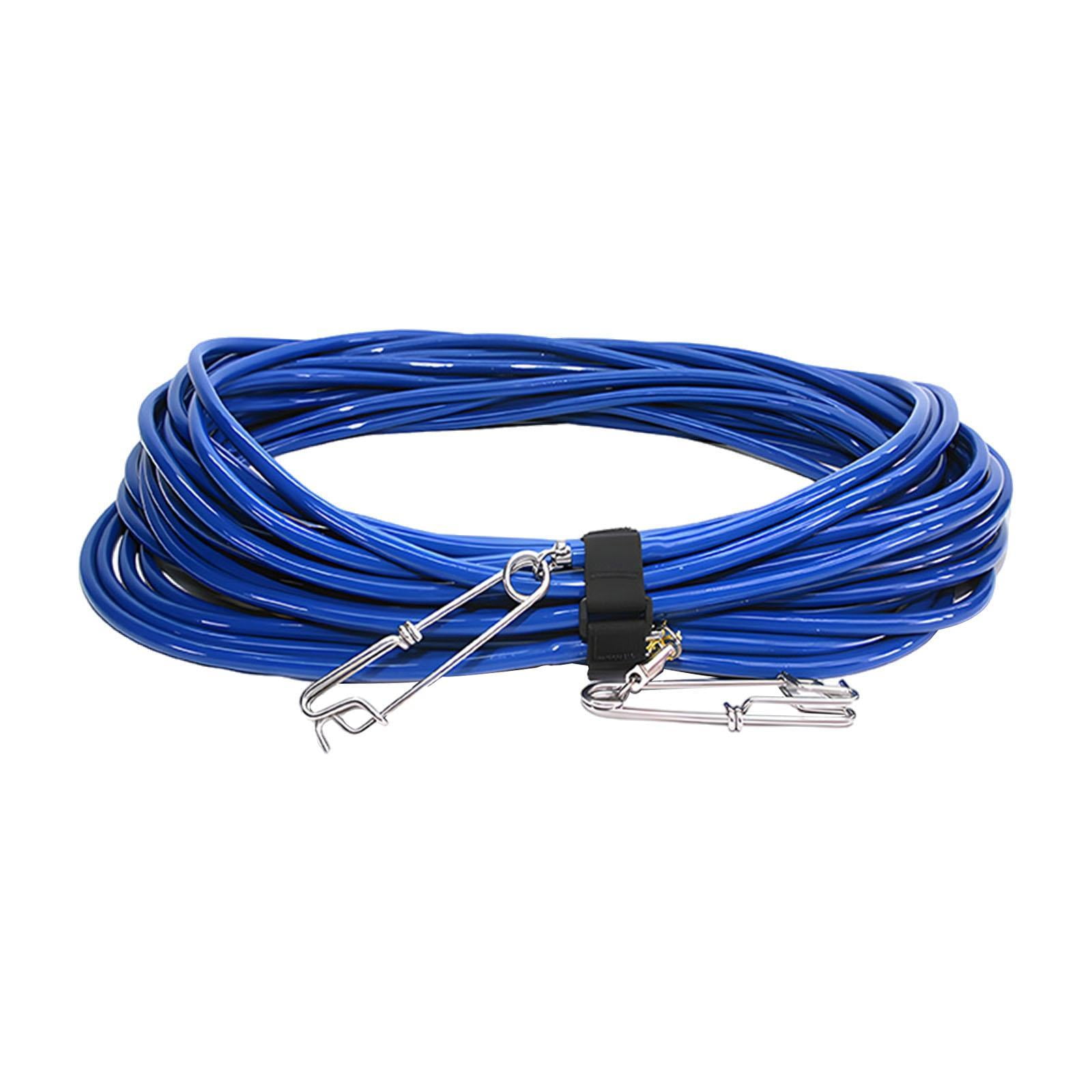 Tnarru Spearfishing Float Line Buoyant Line Portable PVC Assembly for ...