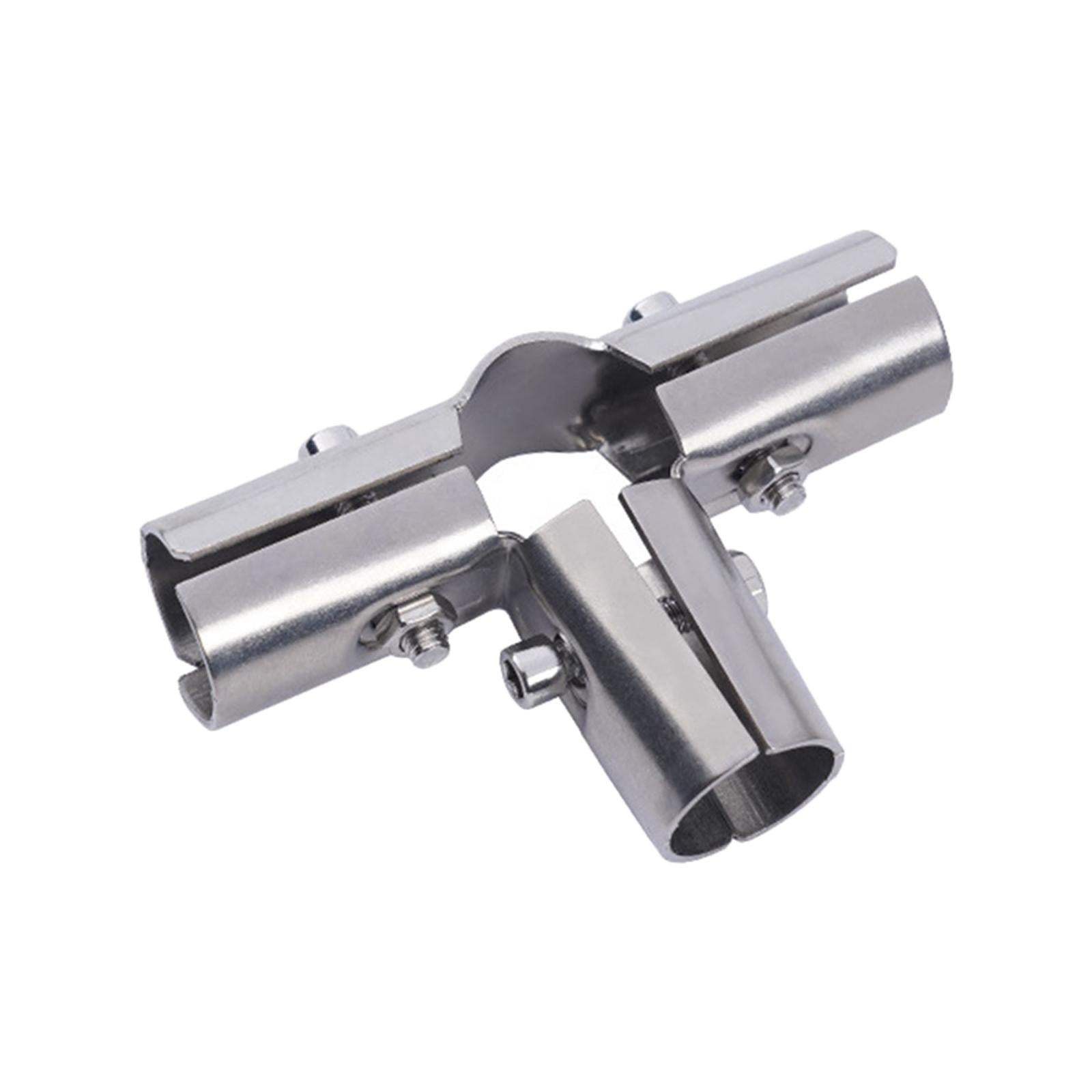 Tnarru Stainless Steel Tube Connector Pipe Fitting Fixture Tube Clamp ...