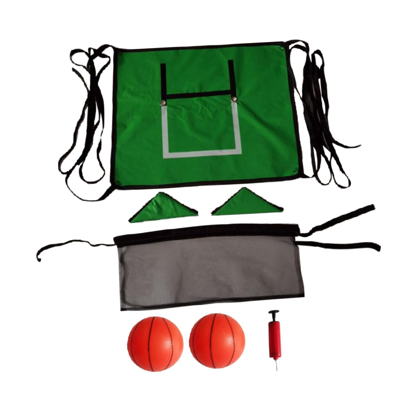 Tnarru Trampoline Basketball Hoop Trampoline Accessory for All Ages ...
