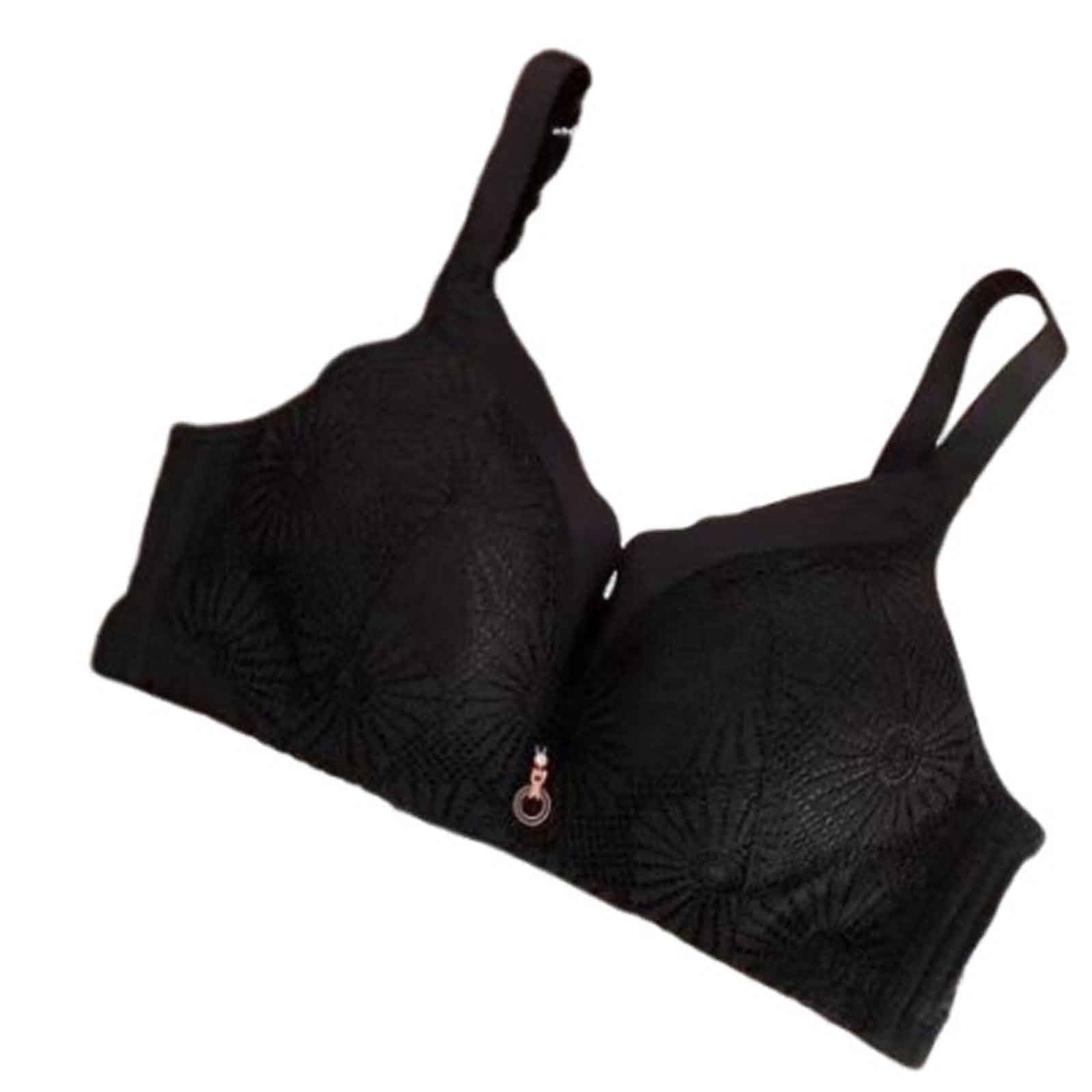 Tnhcen Sports Bra Thickened Middle Decorations Lace Bra Daily Bra ...
