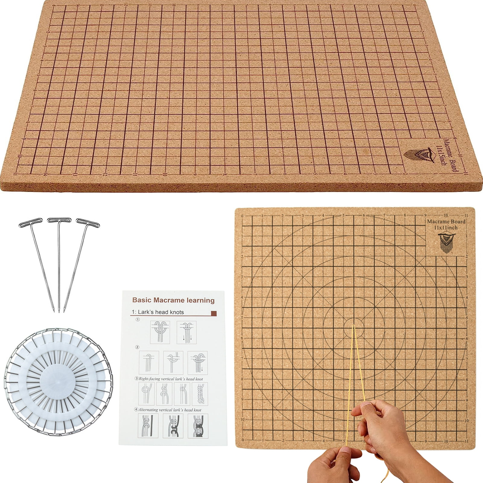 Tnobhg 1 Set Braided Board Easy-to-Use Durable Reusable Bracelet Making ...