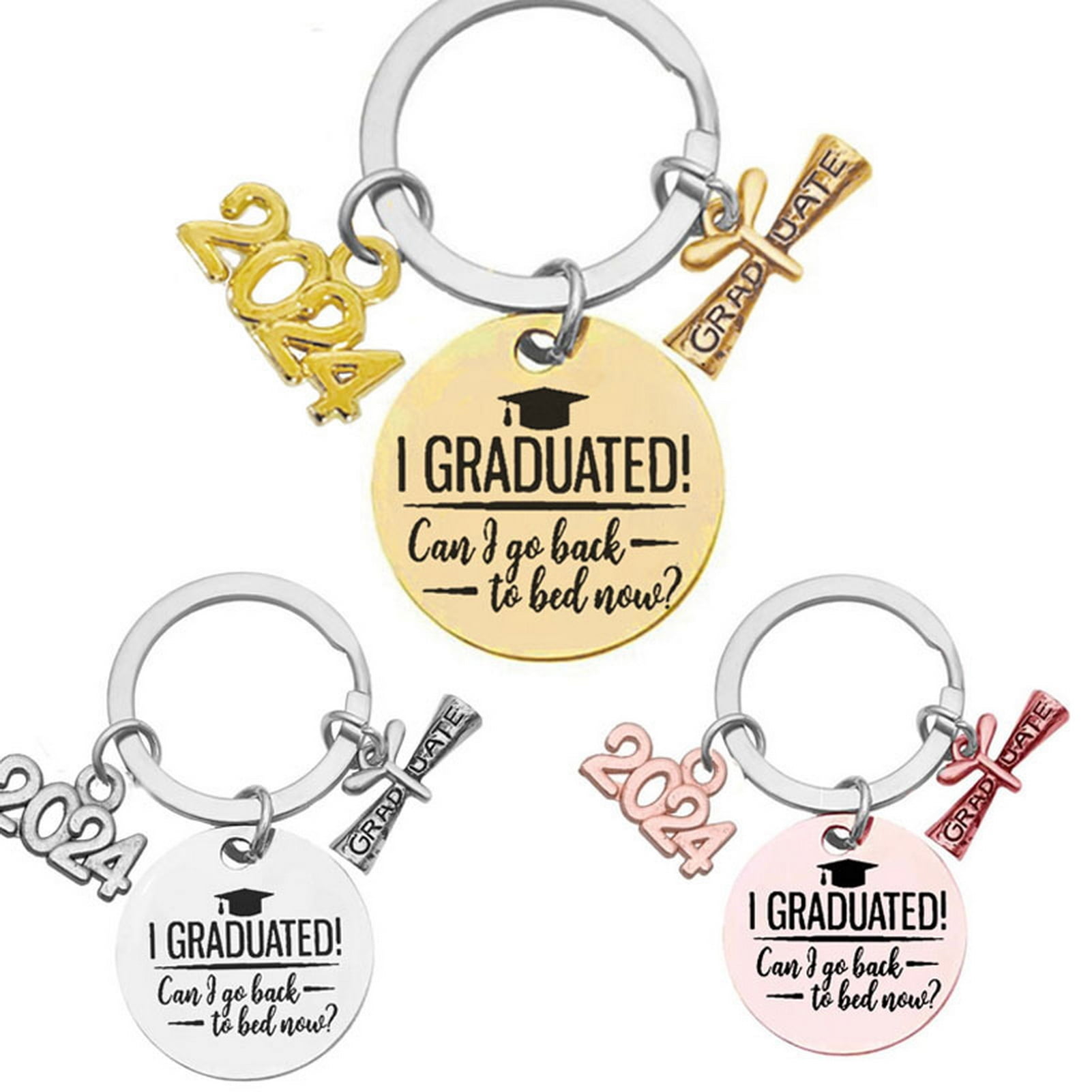Tnobhg 2024 Graduation Keychain Gift High School College Student Grad ...