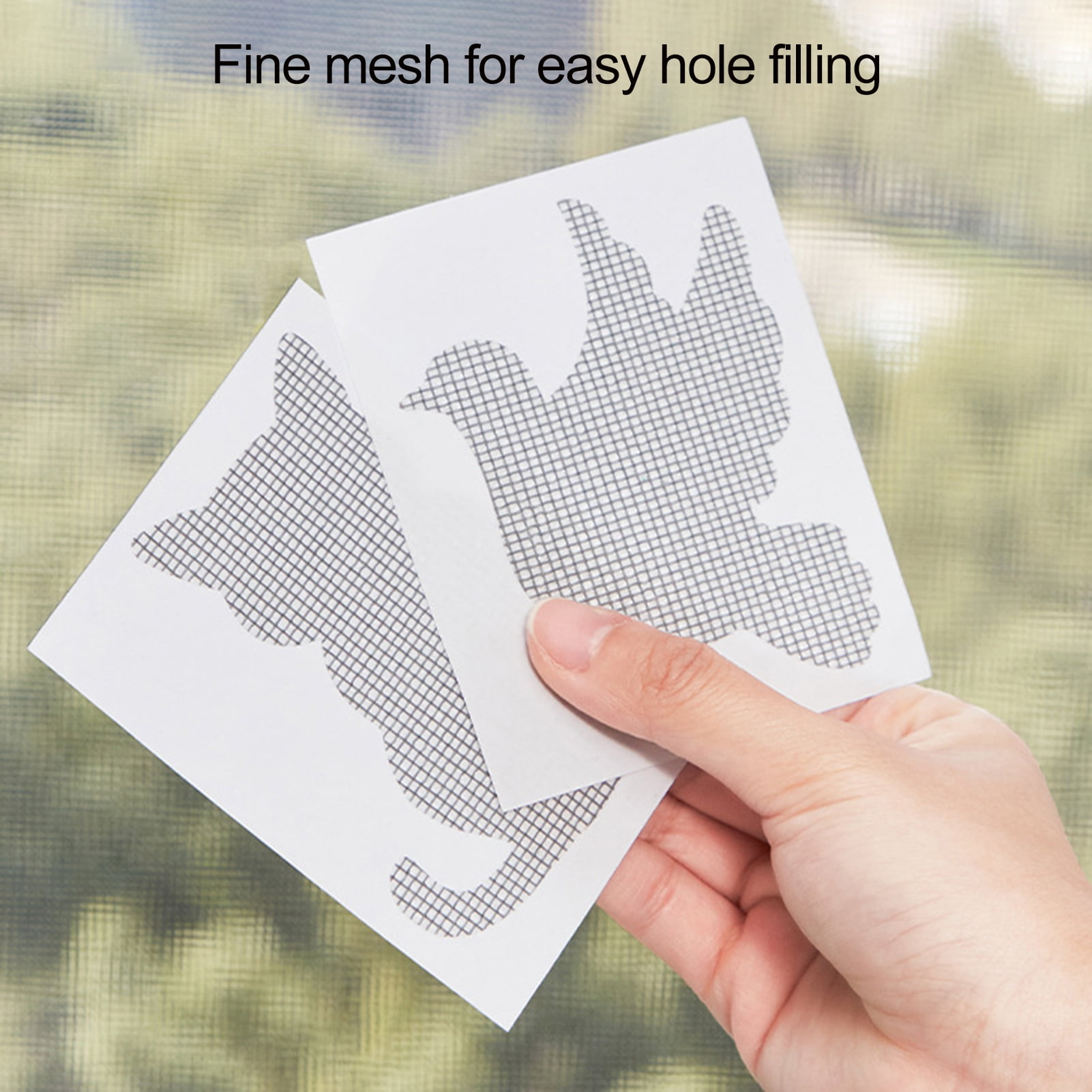 Tnobhg 20Pcs Window Screen Repair Patch Kit Strong Adhesive Cartoon Cat ...