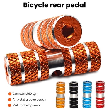 1 Pair MTB BMX Bike Alloy Foot Stunt Pegs Footrest Lever B3I Cylinder ...