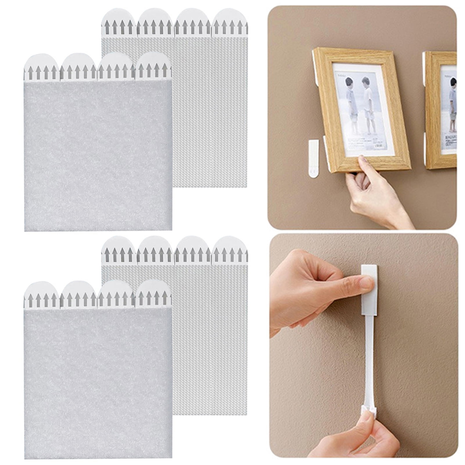 Tnobhg 40 Pairs Frame Fastener Tape Damage-free Easy Disassembly Strong ...