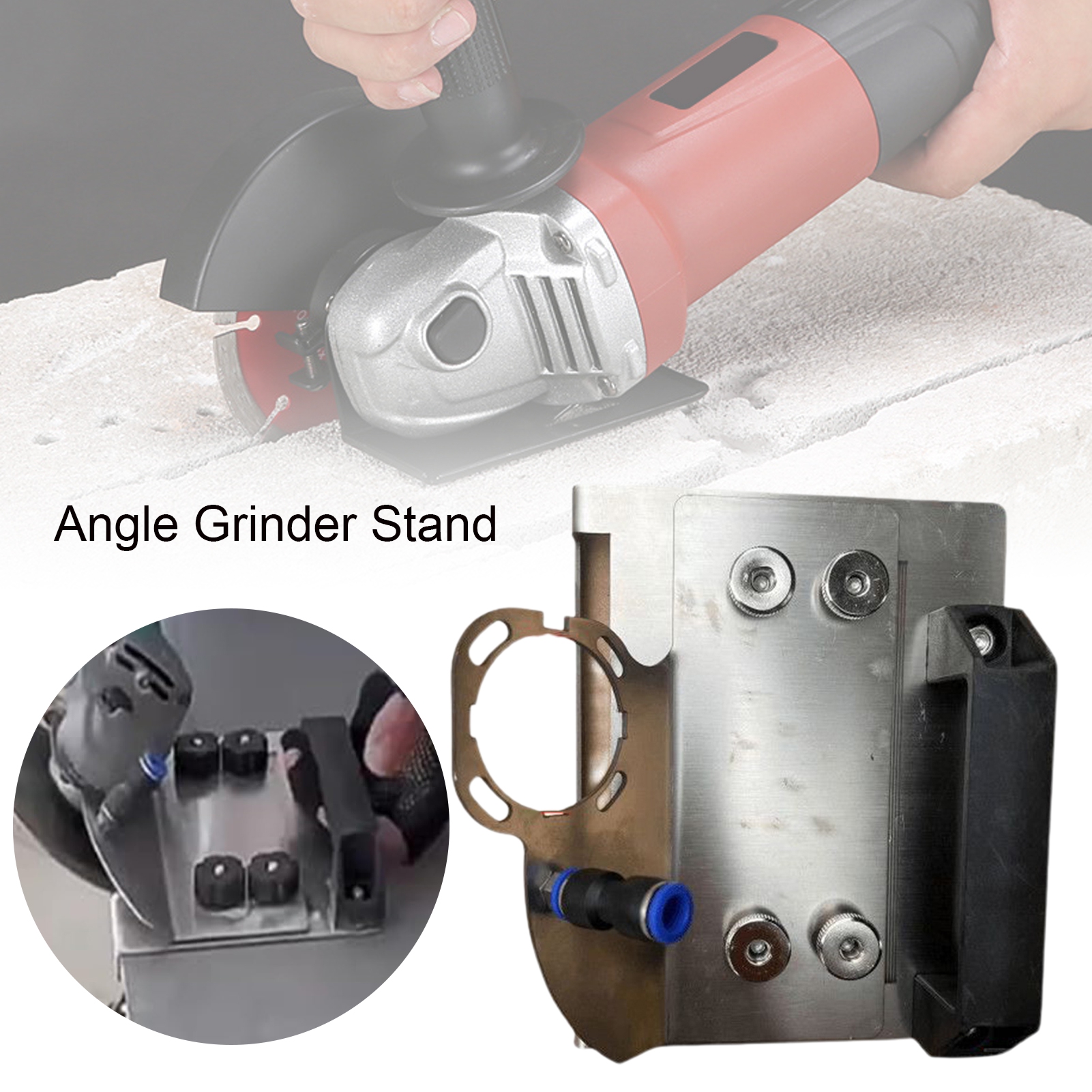 Tnobhg Angle Grinder Stand 45-Degree Chamfer Cutting Machine Bracket ...