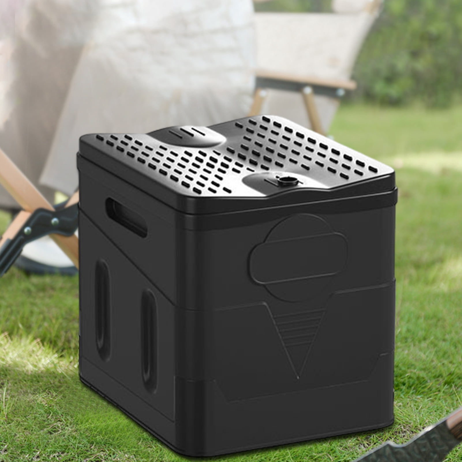 Tnobhg Camping Folding Toilet Dry Separating Separator Portable Prevent ...