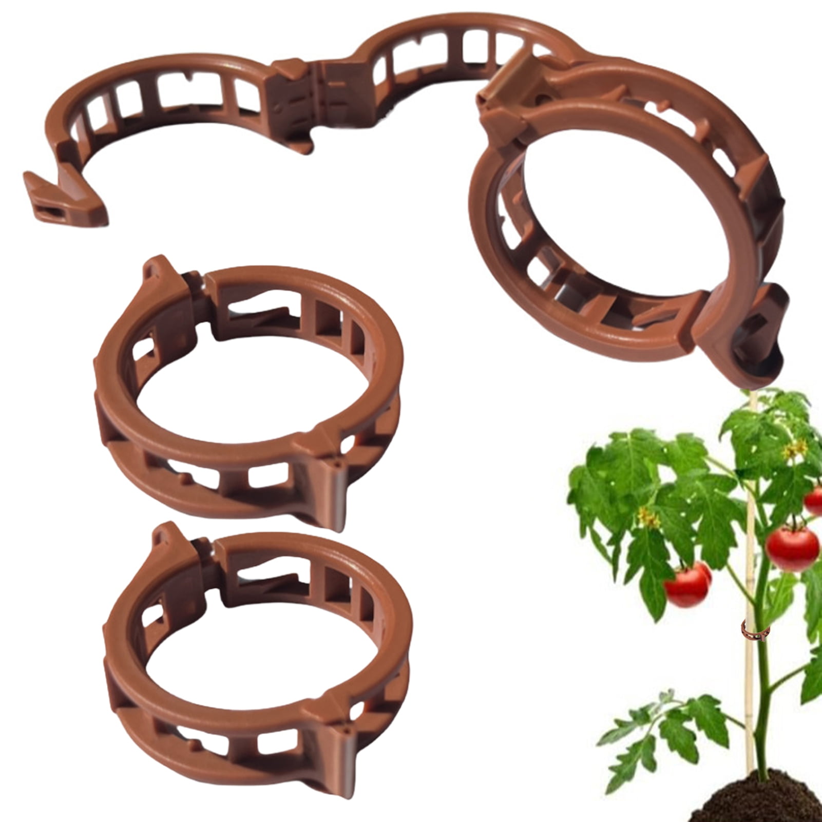 Tnobhg Climbing Plant Clamps Secured Long-lasting Plastic Plant Clips ...