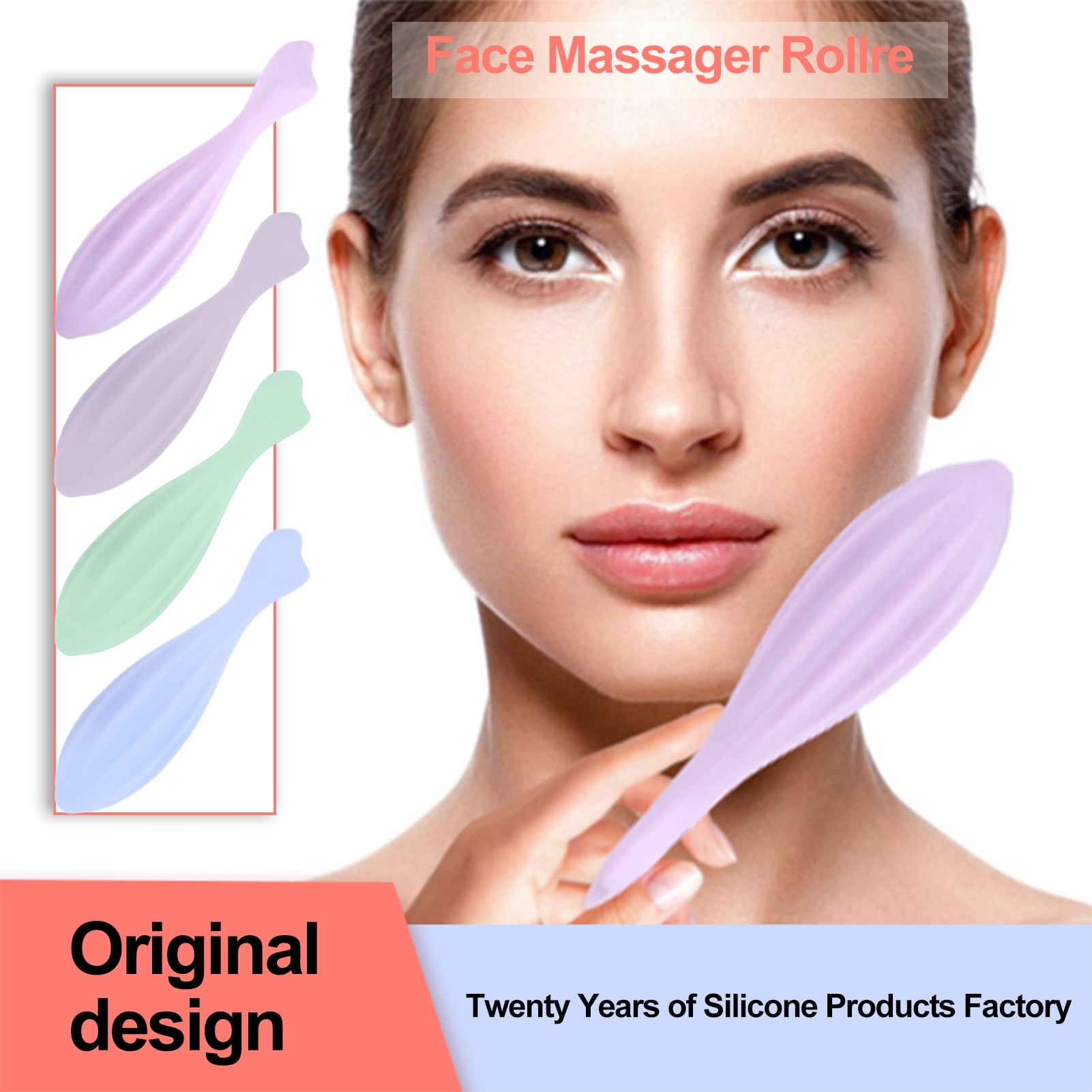 Tnobhg Face Massage Roller To Relieve Fatigue And Wrinkles Skin Lifting