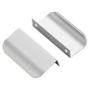 4PCS Finger Pull Sliding Door Handle Recessed Flush Fitting Pocket ...