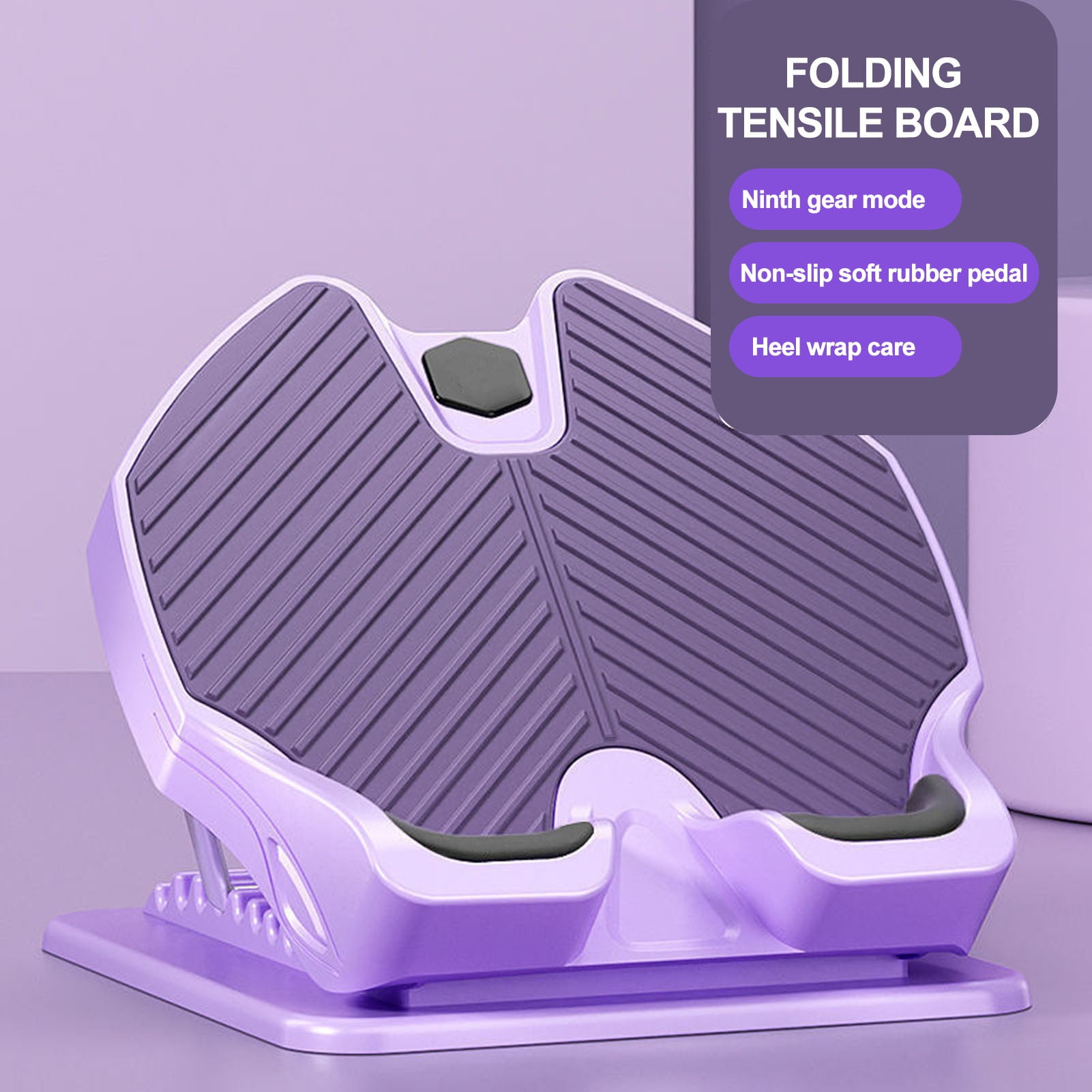 Tnobhg Foldable Slant Board for Calf Stretching 9 Levels Adjustable ...