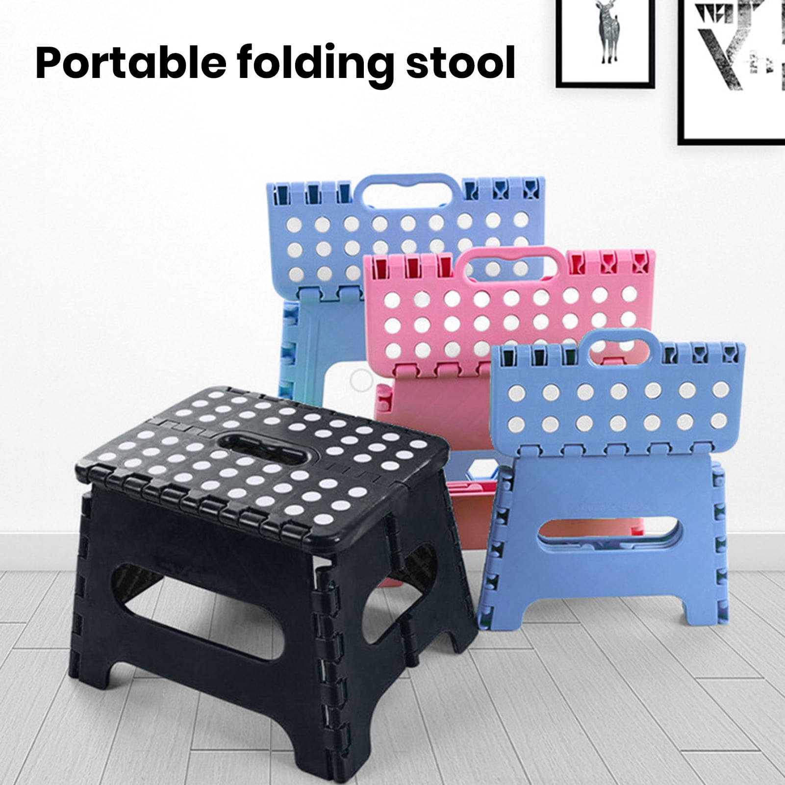 Tnobhg Folding Step Stool High Stability Good Load-bearing Heavy-Duty ...