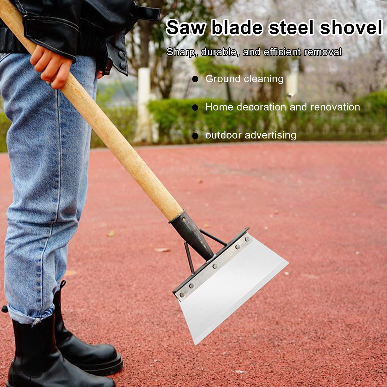 Tnobhg Multifunctional Cleaning Shovel Sharp Flat Not Include Pole ...