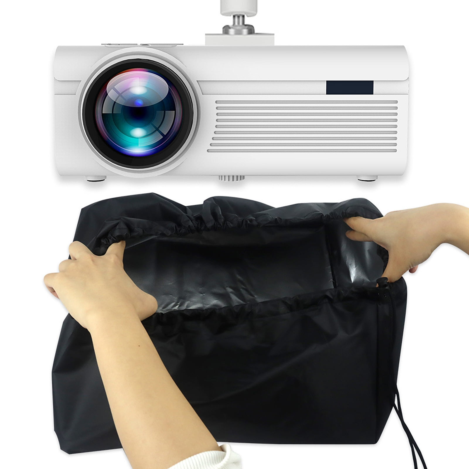 Tnobhg Oxford Cloth Projector Dust Cover Ceiling Mounted Projector ...
