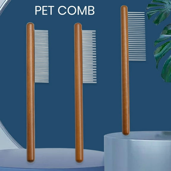 Brigita Pet Comb, Hair Removal and Detangling Grooming Tool for Dogs ...