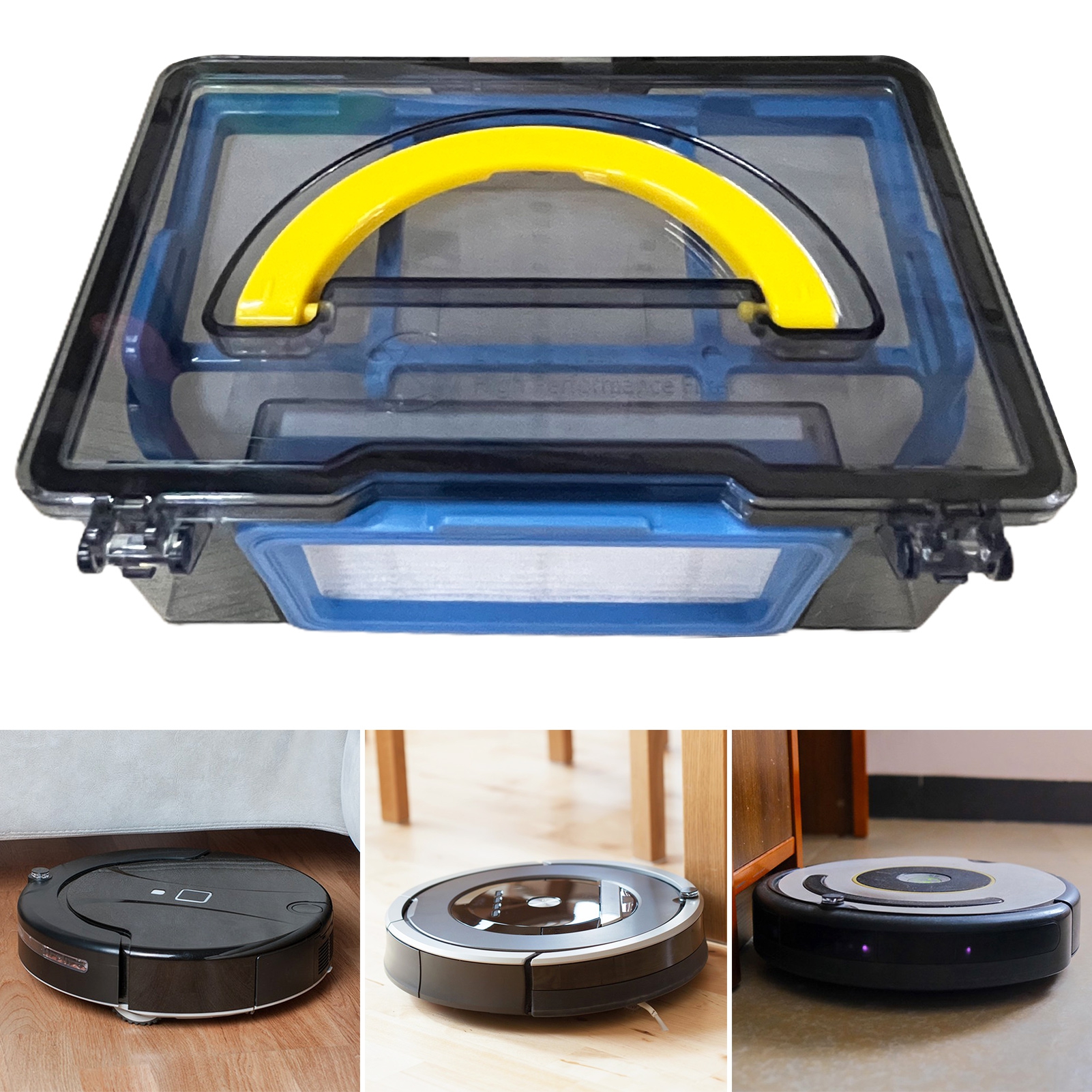 Tnobhg Vacuum Cleaner Dust Box Easy Installation Practical Transparent ...