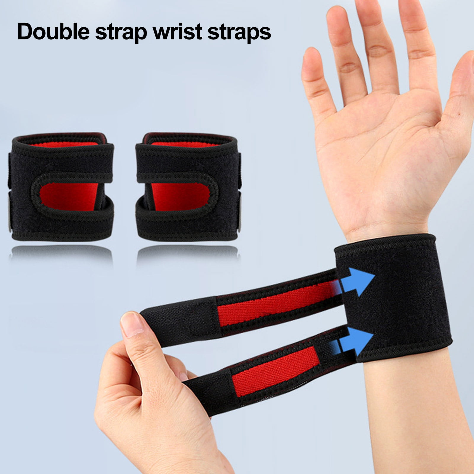 Tnobhg Wrist Support Brace with Adjustable Fastener Tape Soft Elastic ...