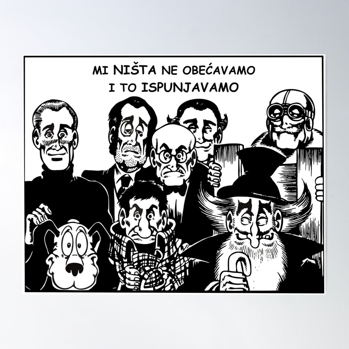 Tnt, Comics Poster Wall Art, Modern Wall Decor For Living Room Bedroom ...