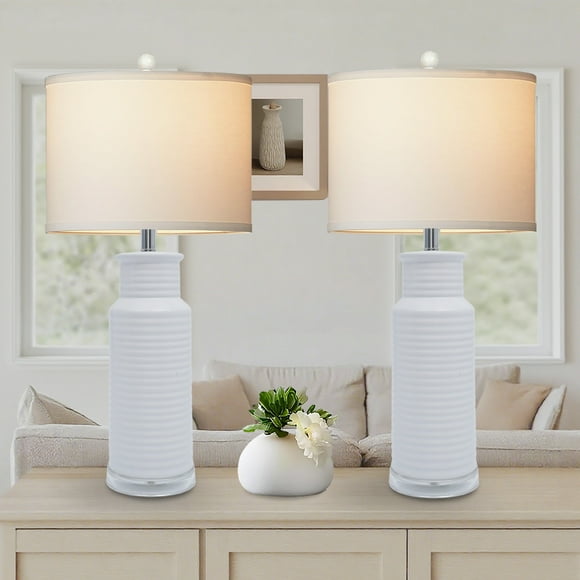 Side Table Lamp Combo