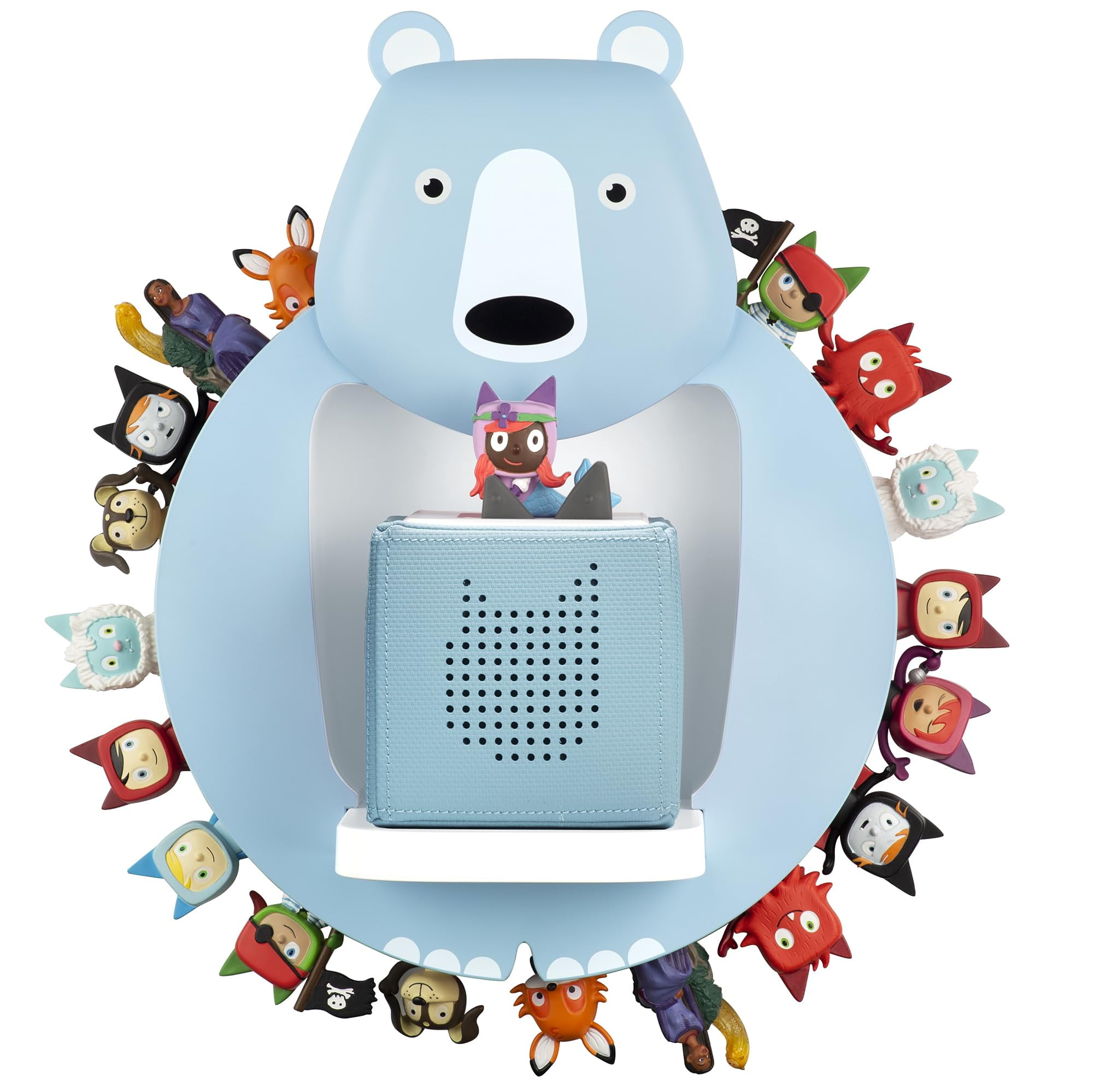 Tnvodejo for Toniebox Creative Bear Children's Magnetic Floating Shelf ...