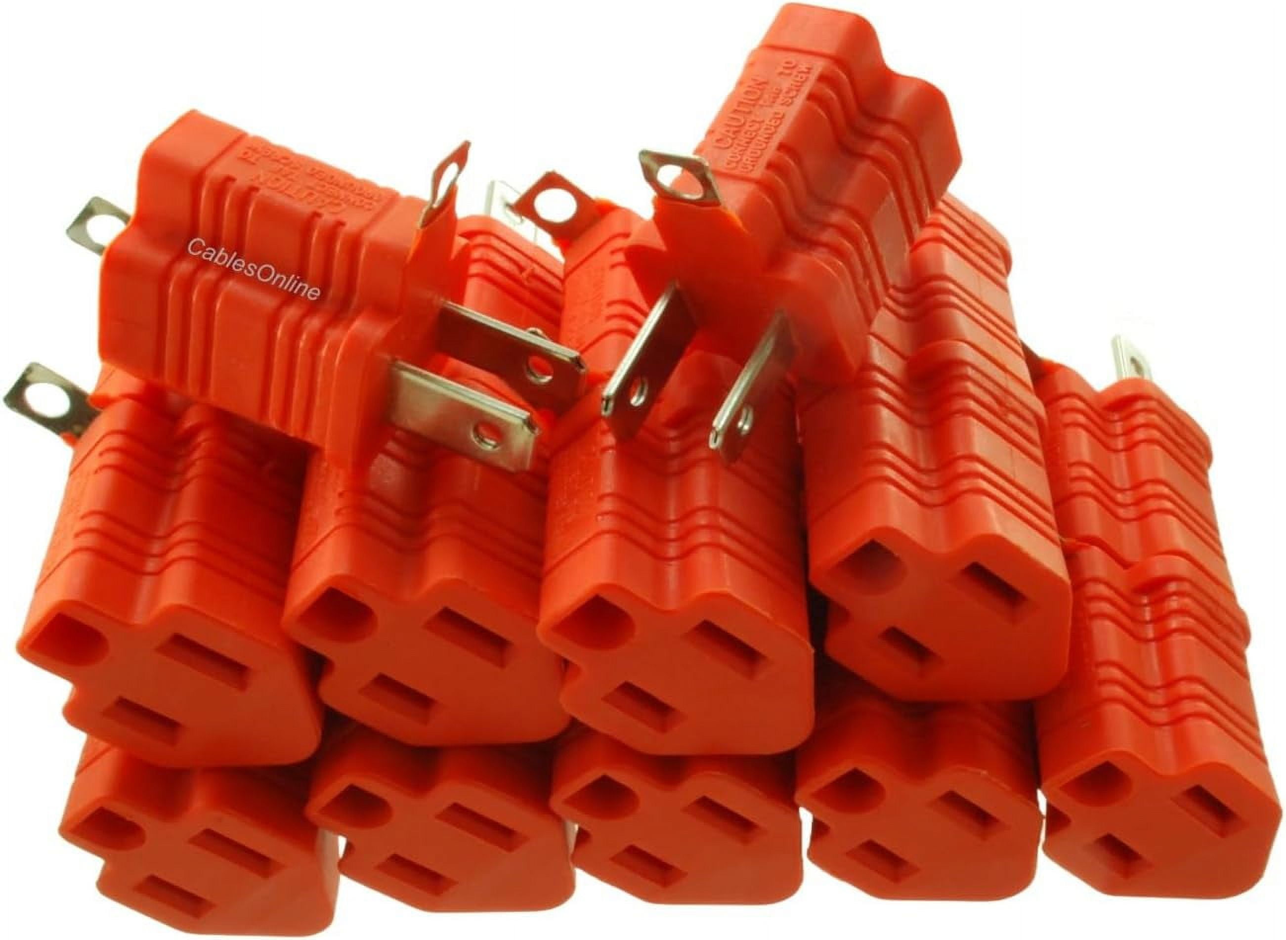 to 2-Prong Polarized Grounding Power Plug Adapter (20-Pk) (PS-A11-20 ...