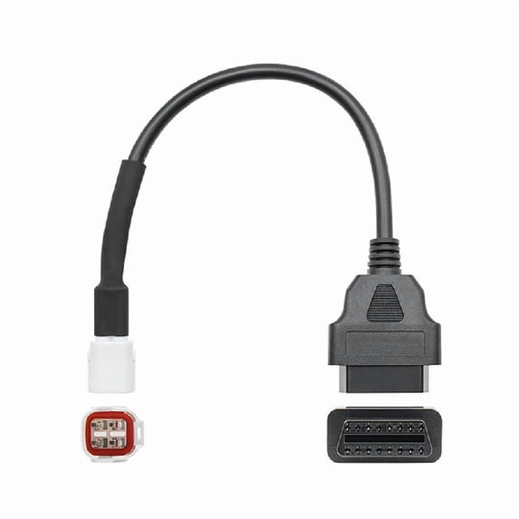 To 4 PIN OBD Connector Diagnostic Tool Adapter Cables For Motorcycle ...