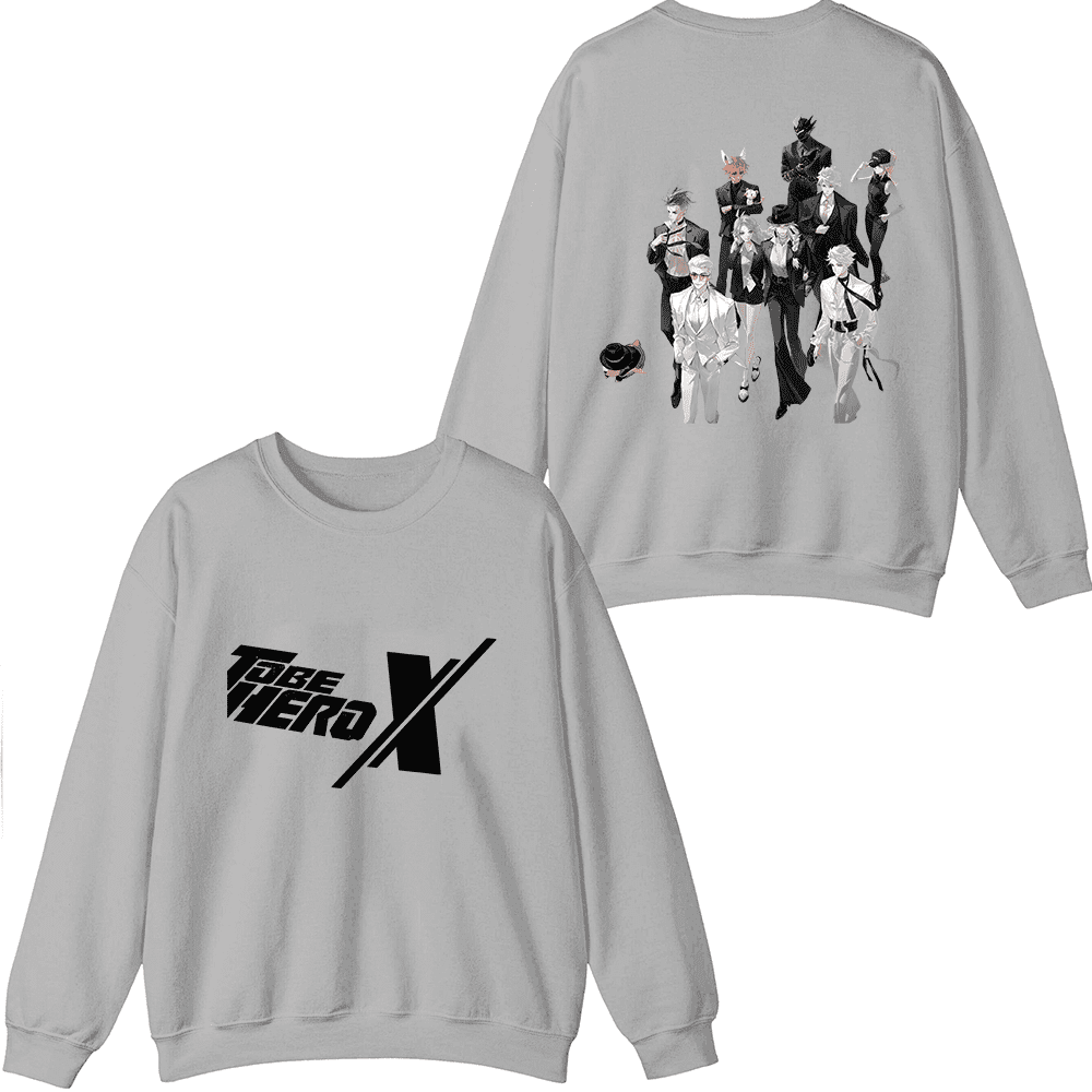 To Be HERO X Merch Crewneck Sweatshirt Unisex Anime Series Long Sleeve ...
