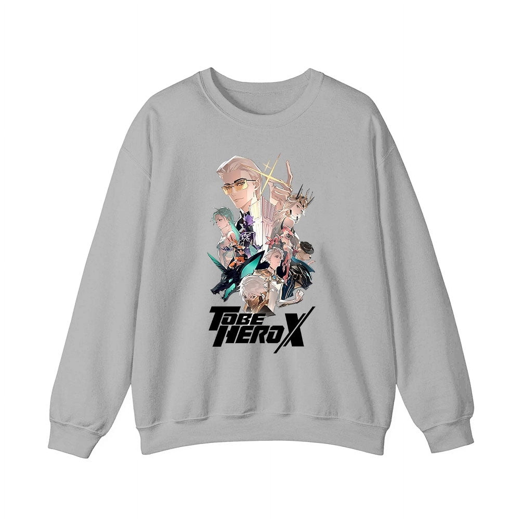 To Be HERO X Merch illustration Crewneck Sweatshirt Men Women Anime ...