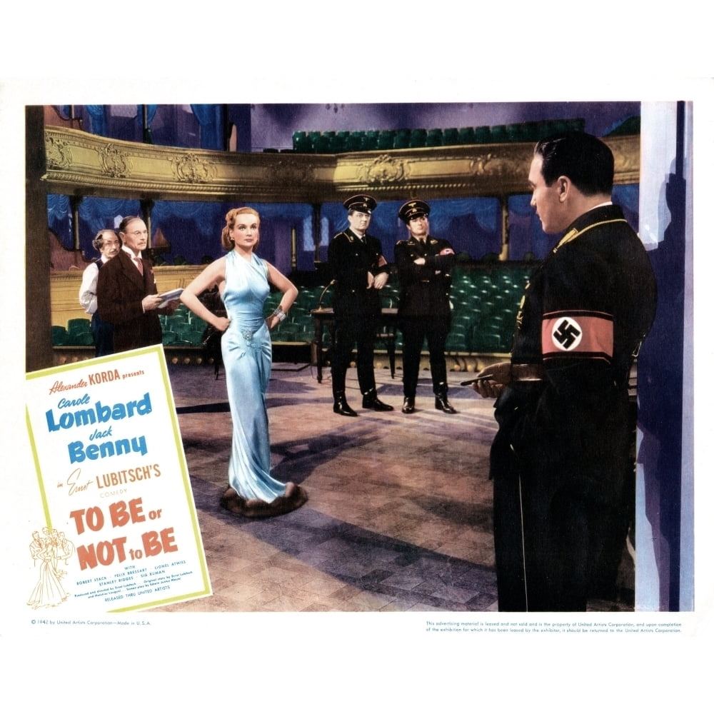 To Be Or Not To Be Movie Poster Masterprint (28 x 22) - Walmart.com