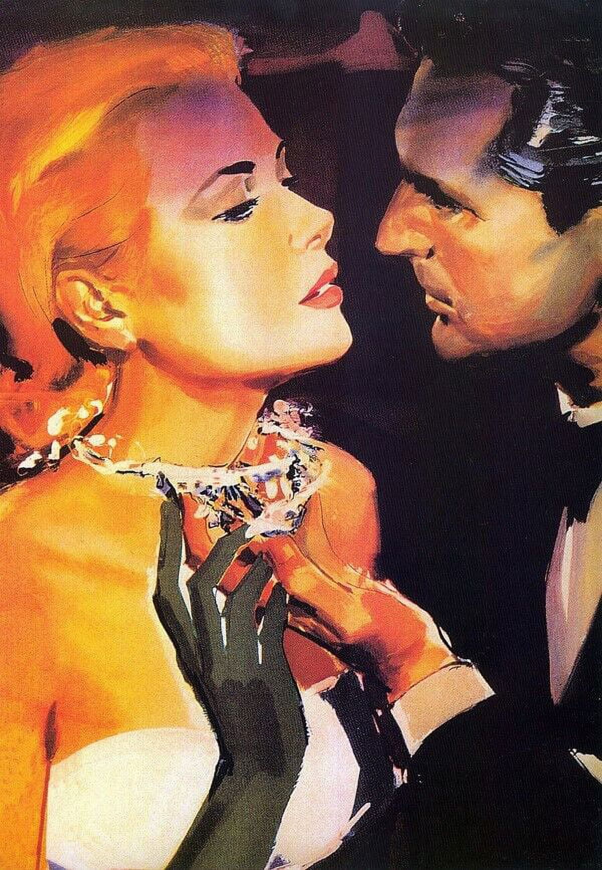To Catch A Thief 24x36 inch movie poster Cary Grant Grace Kelly ...