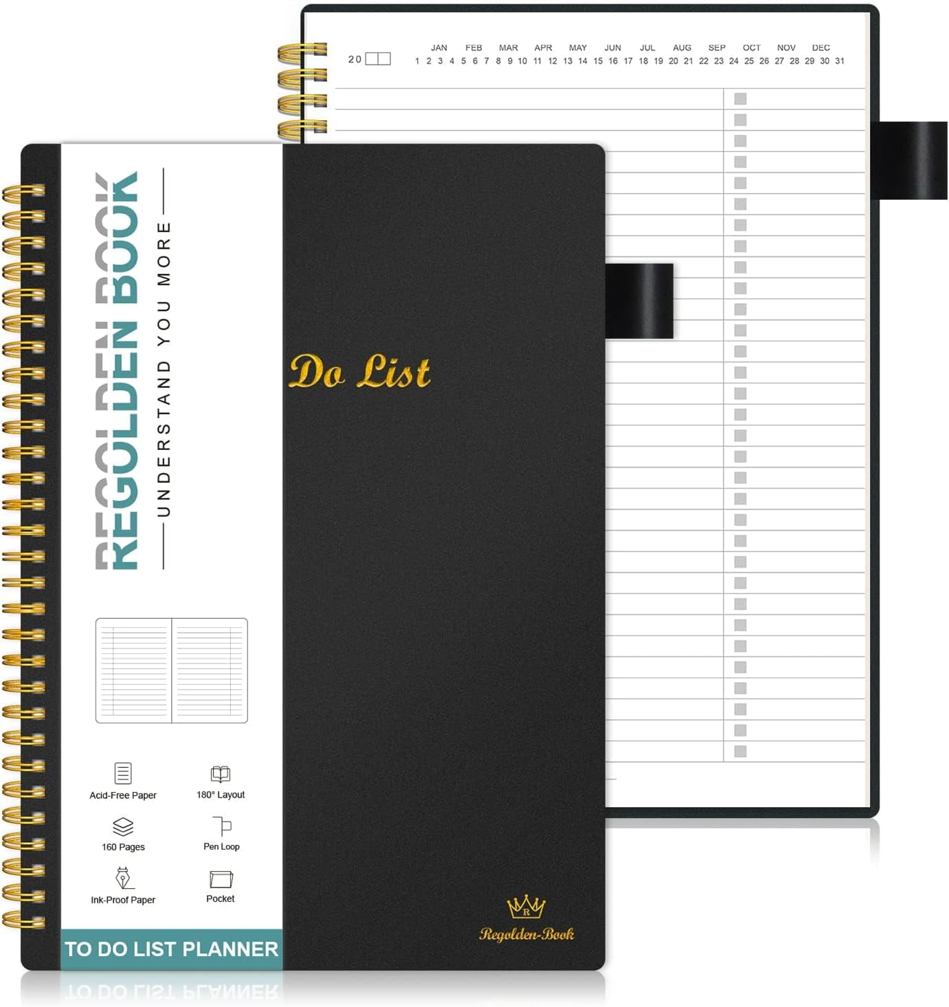 To Do List Notebook, Daily Planner for Work, Project Tasks & Personal ...